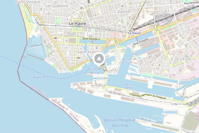 Le Havre Ferry Port - Information and location from France Ferry Booker