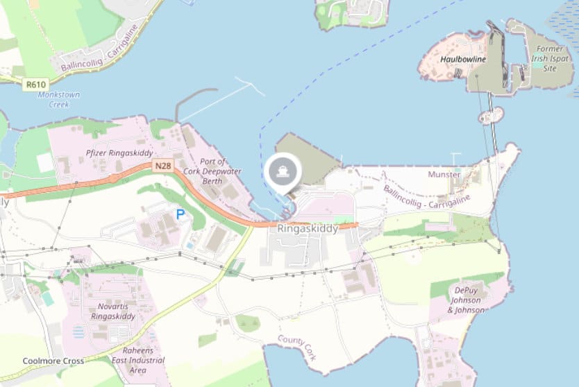 Cork Ferry Port - Ferry Ports - France Ferry Booker